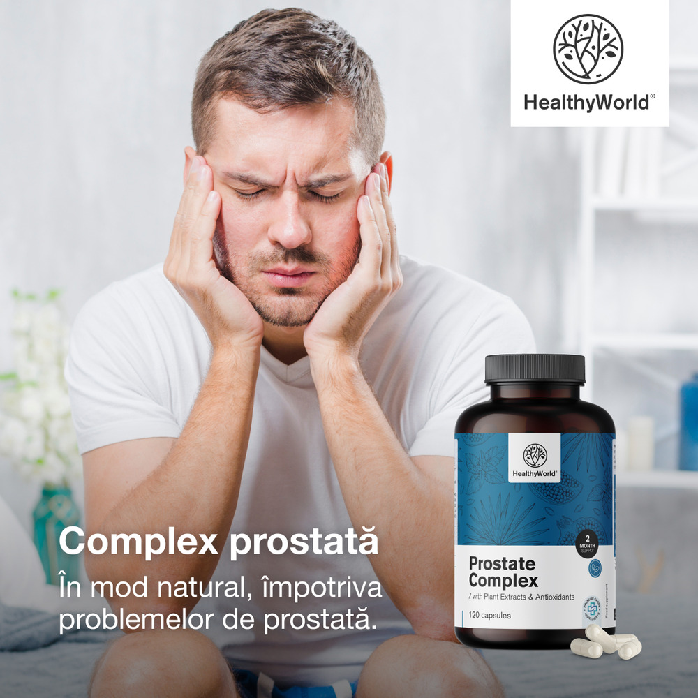 Complex prostată, 120 de capsule - HealthyWorld.ro