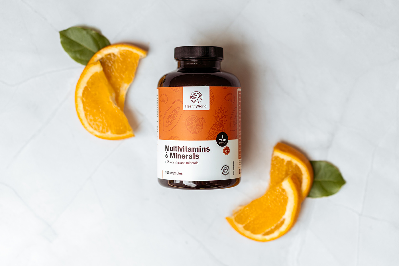 Multivitamine și minerale, 365 de capsule - HealthyWorld.ro